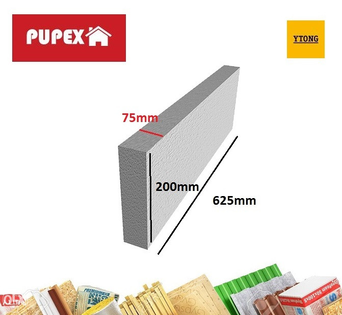YTONG Y-TONG SIPOREX SIPOREKS 7,5CM PUPEX TUZLA - Siporex blokovi - OLX.ba