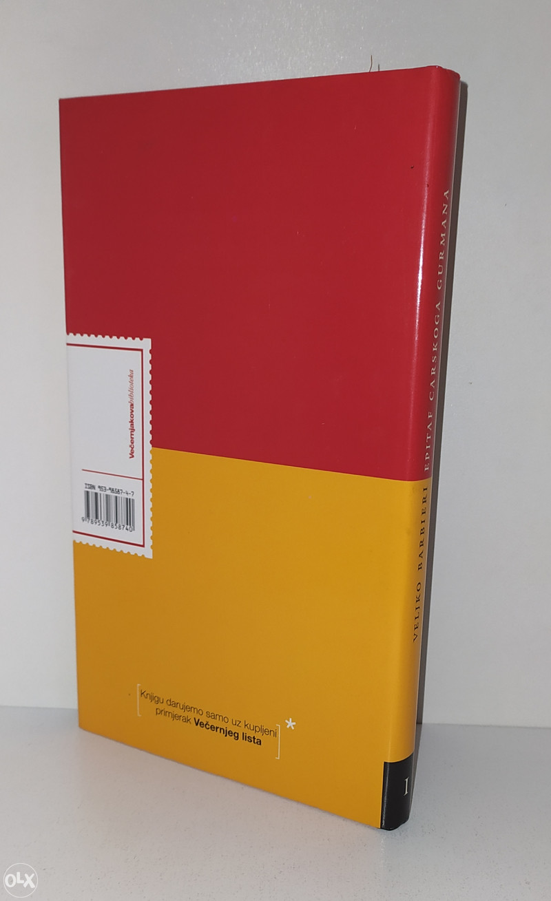 VELJKO BARBIERI-EPITAF CARSKOG GURMANA - Beletristika - OLX.ba