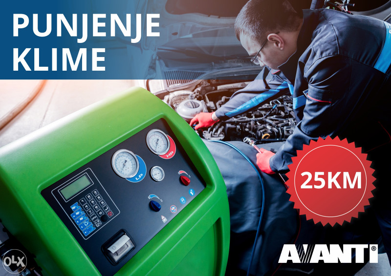Punjenje auto klime - Servis autoklime - OLX.ba