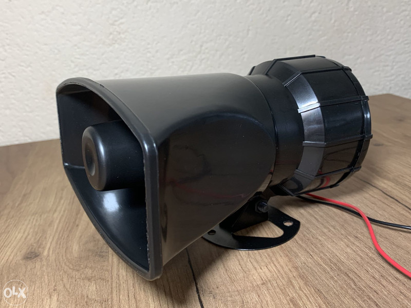 Svirena Megafon za Auto 12v - Sirene i tasteri - OLX.ba