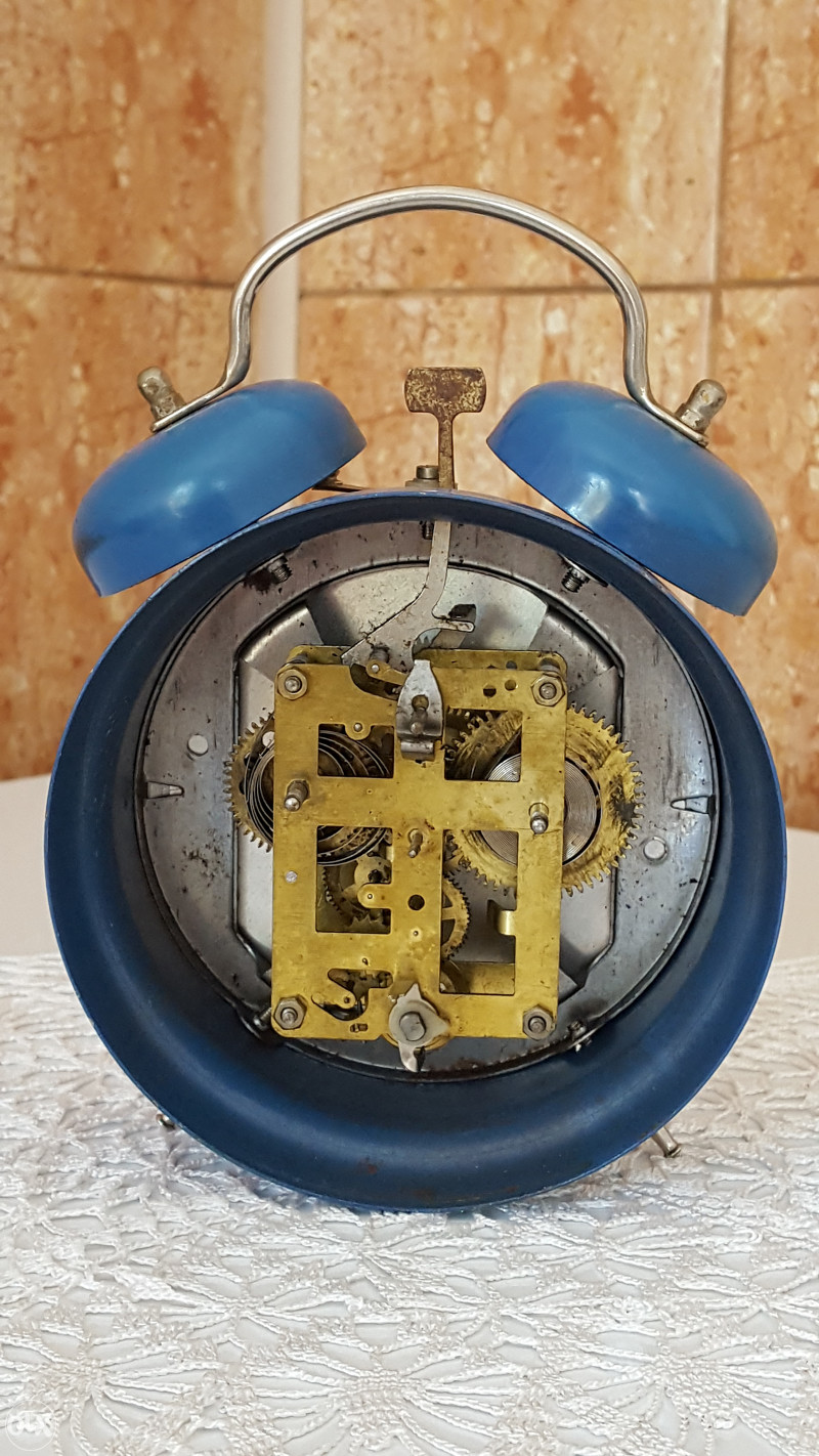 STOLNI SAT-INSA-YUGOSLAVIA-VEKER-BUDILNIK-RARE-RIJETKO- - Zidni i Stoni ...