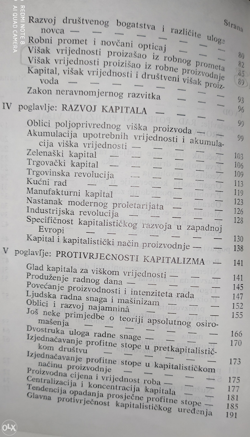ERNEST MANDEL-RASPRAVA O MARKSISTICKOJ EKONOMIJI 1-2 - Stručne - OLX.ba