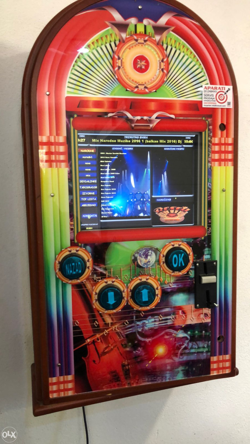 Jukebox, dzuboks - Aparati za zabavu - OLX.ba