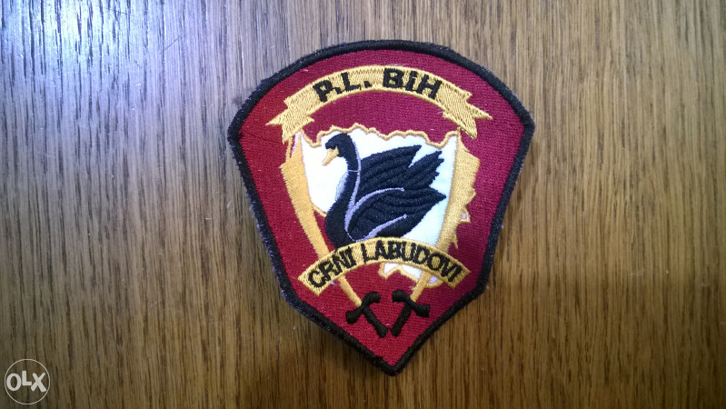 Amblem PL BiH - CRNI LABUDOVI - Vojne i policijske oznake - OLX.ba