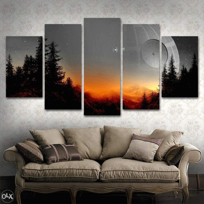 Slike iz dijelova na platnu - Umjetničke slike - OLX.ba