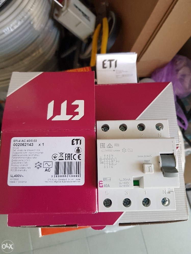 OSIGURACI ETI OSIGURAC Eti Hager - Električni osigurači - OLX.ba