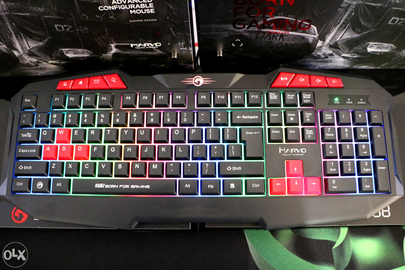 MARVO K602 MEMBRANE GAMING KEYBOARD - Tastature - OLX.ba