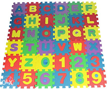 Dječije puzle abeceda i brojevi slagalice - Puzzle - OLX.ba