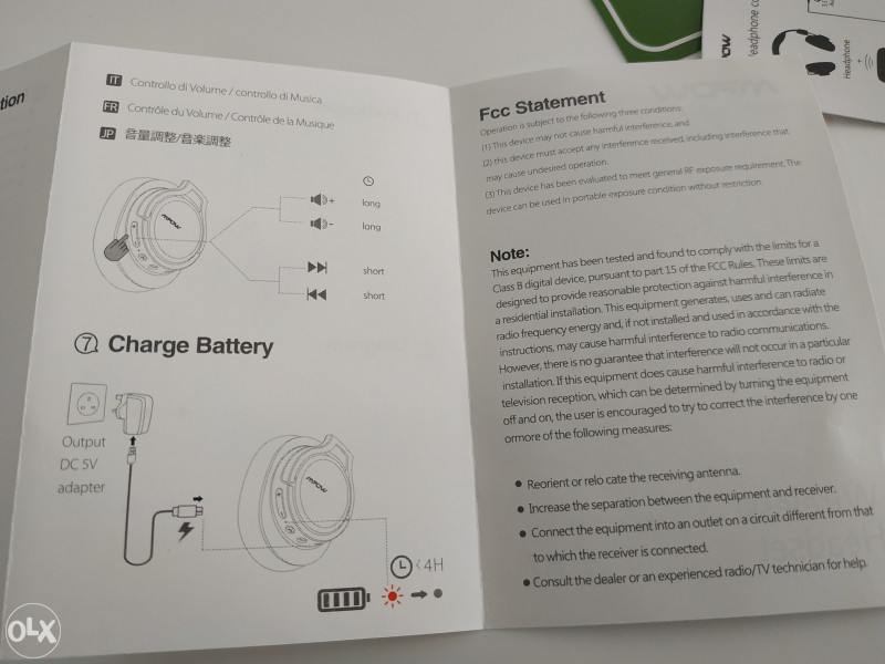 MPOW H7 BH162A HI-FI bluetooth slušalice, poziv - Slušalice - OLX.ba