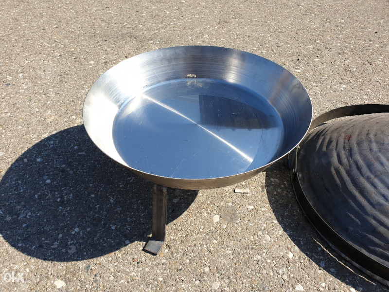 Peka sac (INOX TEPSIJA) - Sačevi, peke i kotlići - OLX.ba