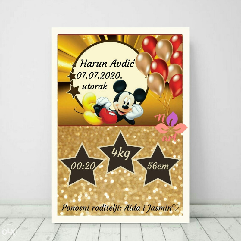 Personalizirani posteri slike A4 format - Posteri i plakati - OLX.ba