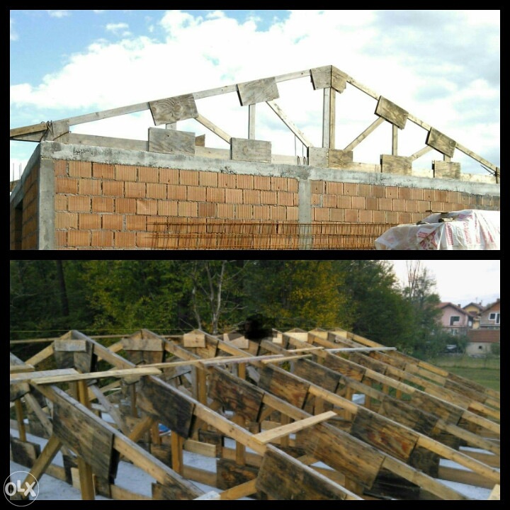 Krovna gradja, binderi - Daske, fosne i grede - OLX.ba