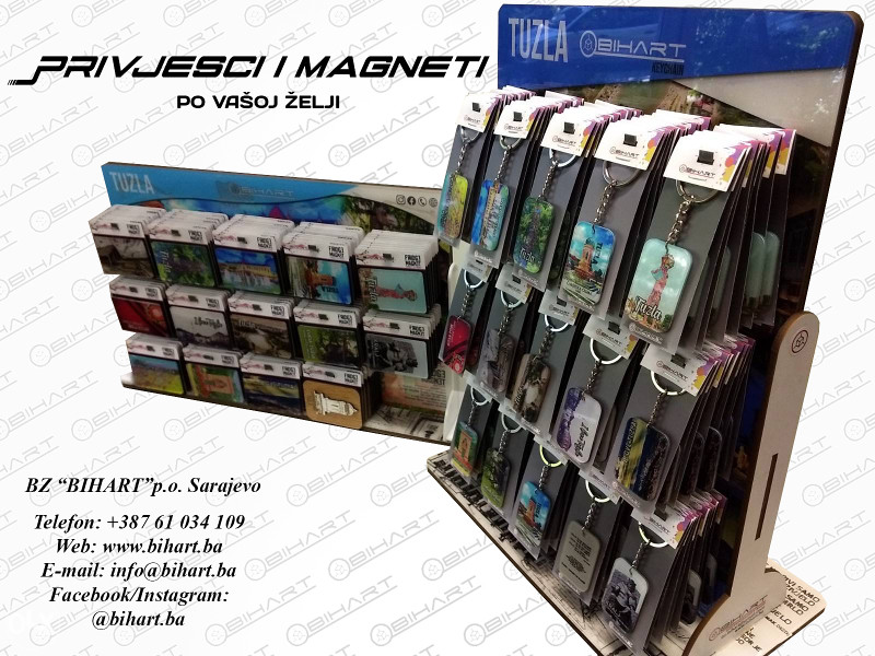 Izrada Magneta (Magneti) po želji -BIHART- - Suveniri - OLX.ba
