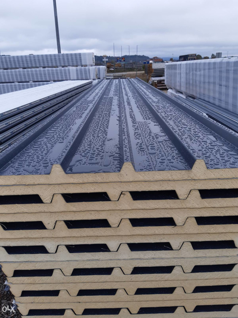 Paneli antracit RAL 7016 4 cm lim 0.5 - Fasade i izolacije - OLX.ba