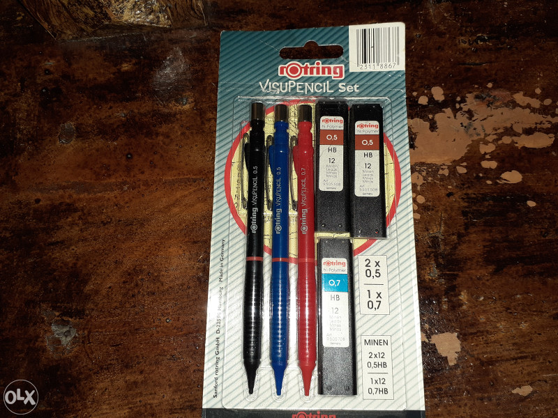 ROTRING tehnicke olovke SET - Grafitne olovke - OLX.ba