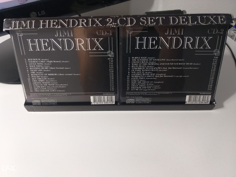 JIMI HENDRIX 2 CD SET DELUXE - Muzika i spotovi - OLX.ba