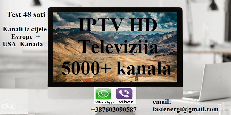 IPTV HD Televizija 5000+ kanala VIDEOTEKA - IPTV - OLX.ba