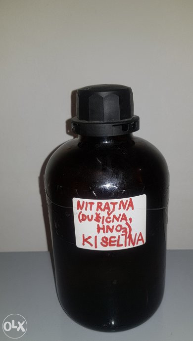 Dušična kiselina (HNO3, nitratna kiselina) - 56% - Ostalo - OLX.ba