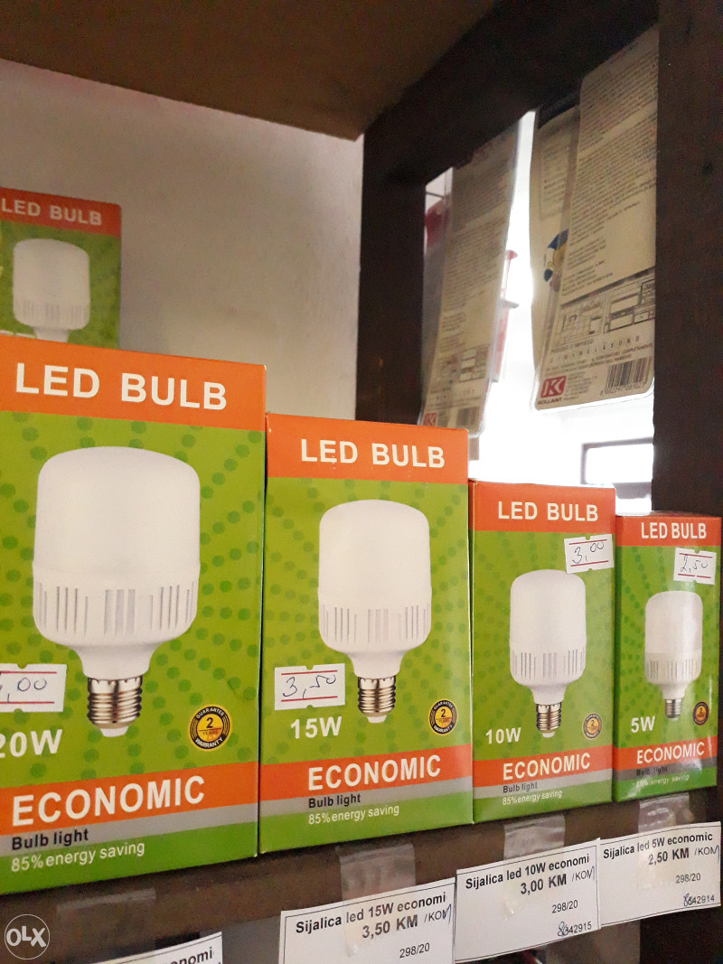 Štedne LED sijalice - LED rasvjeta - OLX.ba