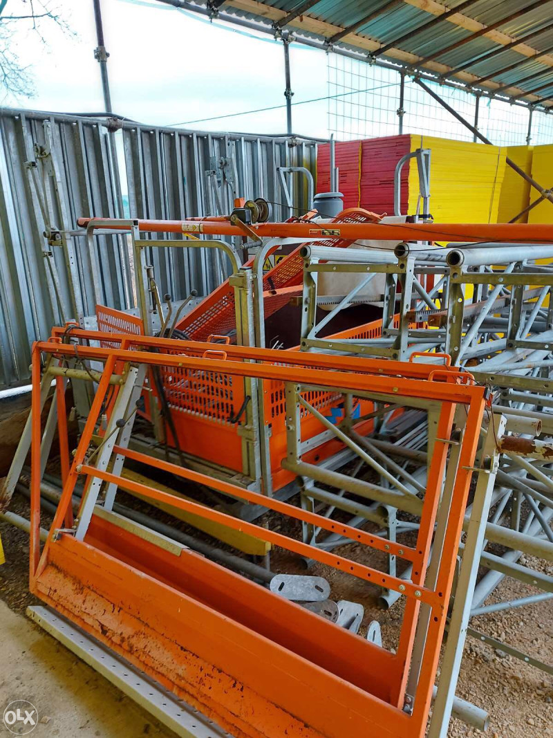 GRADJEVINSKI LIFT - DIZALICA SA KORPOM - Skele i oprema za visinske ...