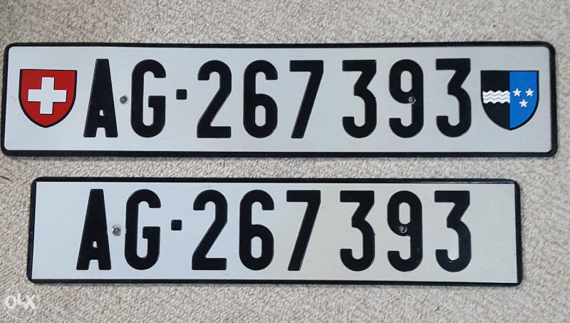 Registarske tablice(za kolekcionare) - Tablice za vozila - OLX.ba