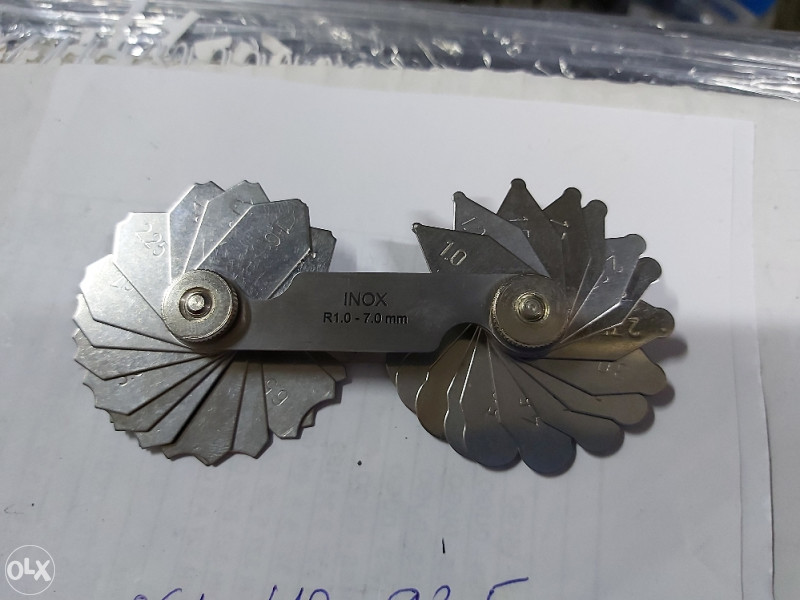 Šablon za radijus 1-7mm šabloni za radijuse - Biznis i Industrija - Za ...