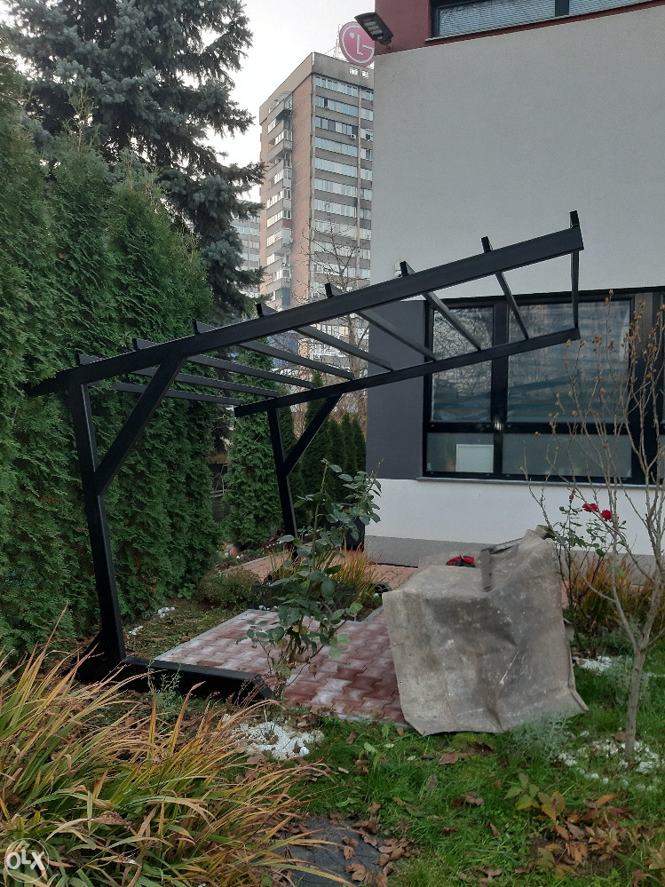 Carport otvorena garaza za auto metalna konstrukcija za - Garaže - OLX.ba
