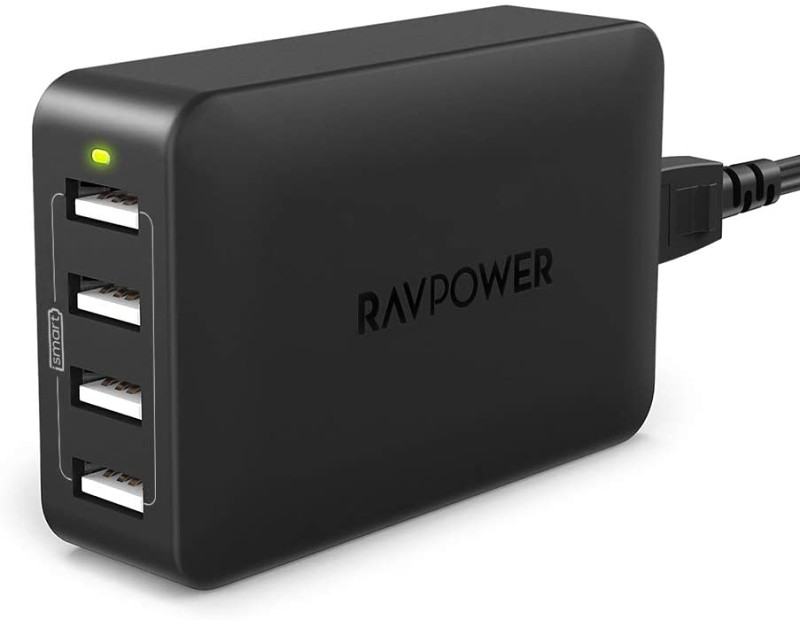 40W RAVPower 4 Port Smart Desktop USB Charger - Punjači - OLX.ba
