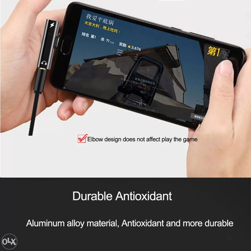 USB Type C Adapter za slusalice i punjac - Kablovi - OLX.ba