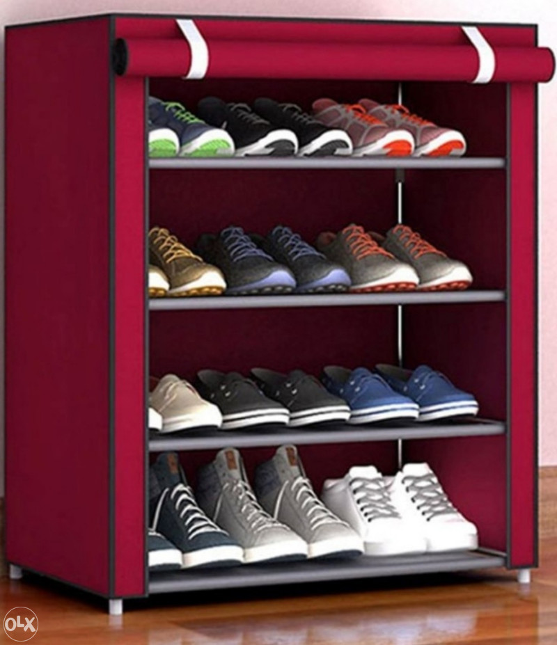 Platneni Ormar Za Obucu Sa Cetiri Police - Ormari za obuću - OLX.ba