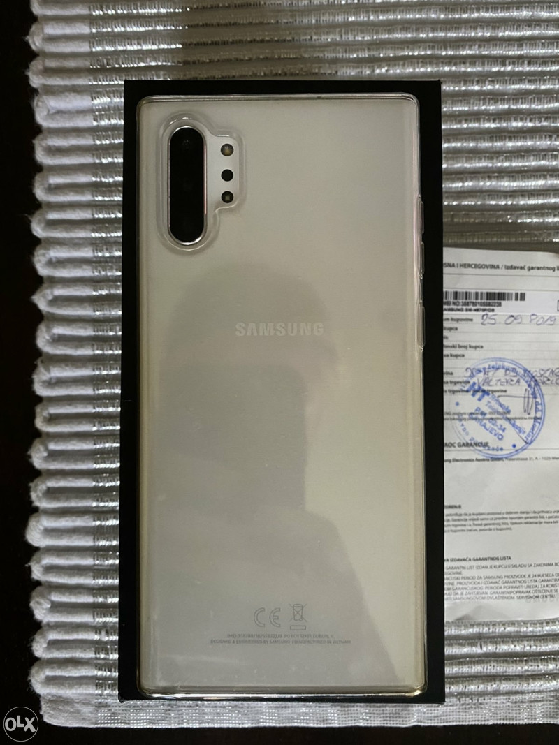 Samsung Galaxy Note 10 Plus Aura White - Mobiteli - OLX.ba