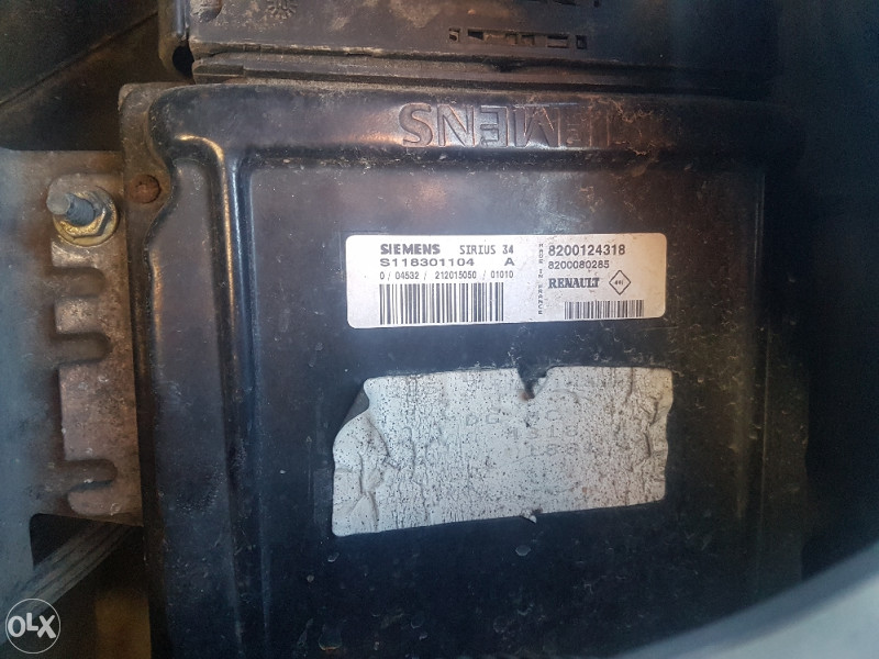Procesor kompjuter ecu motora renault 1.6 16v - ECU jedinice/Procesori ...