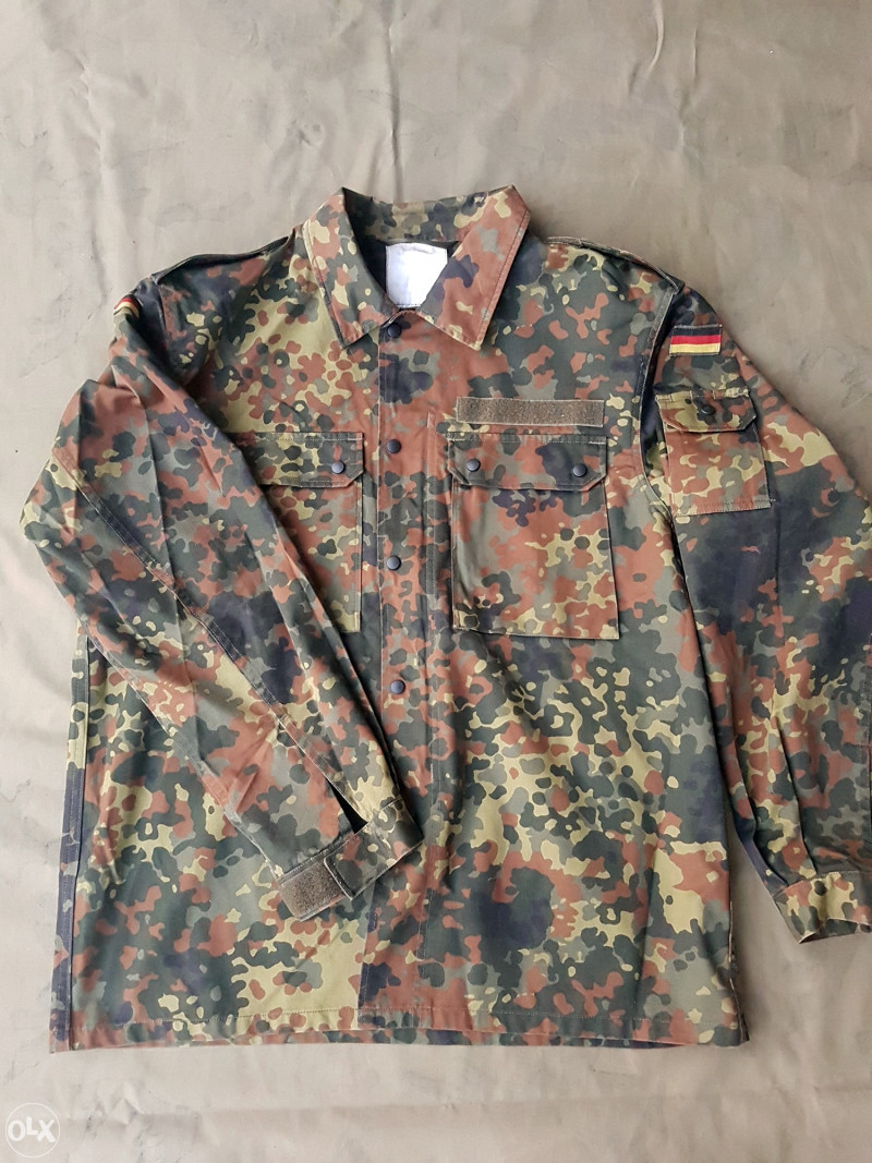 Vojna kosulja flecktarn bundeswehr (L) - oprema za vojnike - OLX.ba