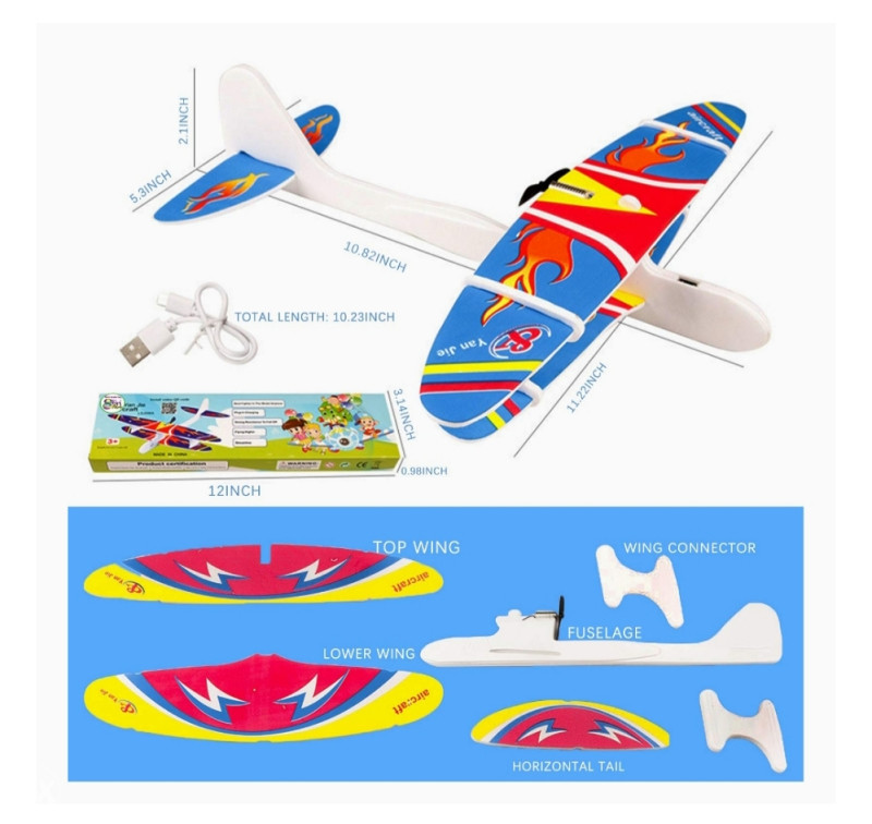 Igracka avion koji leti elektricni usb punjenje djeciji - Igračke na ...