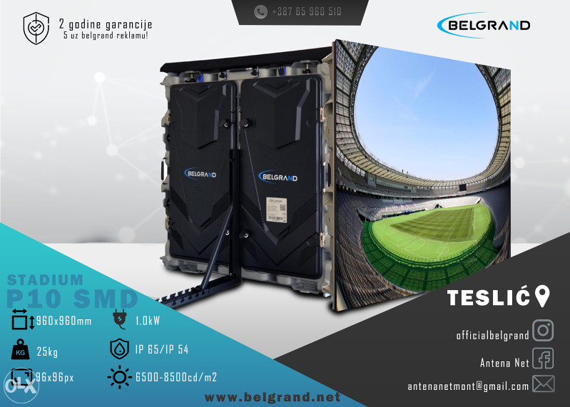 BELGRAND SPORTSKI SEMAFOR LINIJSKI LED DISPLEJ STADION - Ostalo - OLX.ba