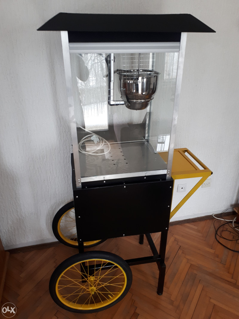 Aparat za kokice kuvani kukuruz peceni kesten - Kiosci štandovi ... Aparat za kokice kuvani kukuruz peceni kesten - Kiosci štandovi ...
