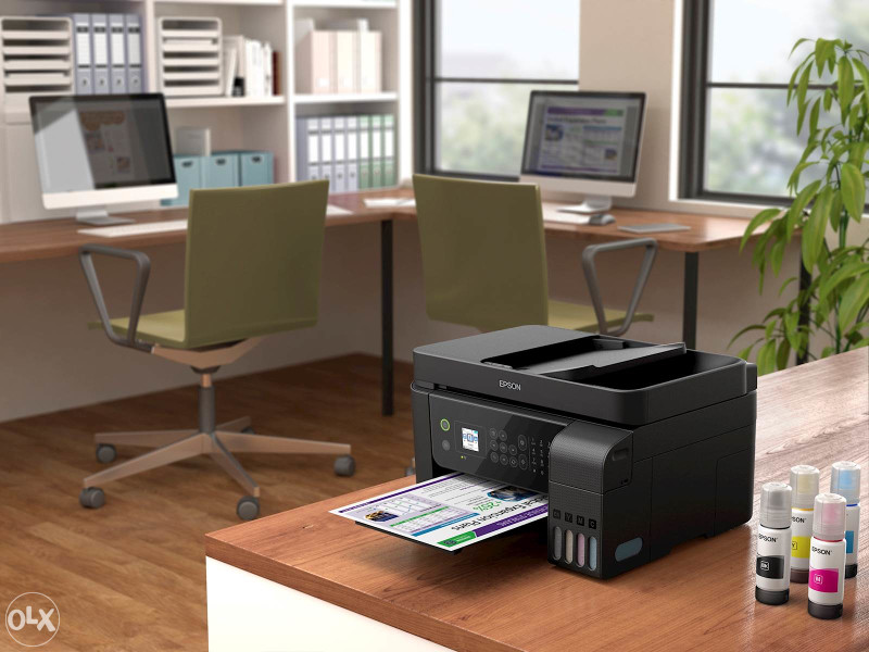 EPSON ECOTANK L5190 PUNJIVE BOJE WIFI PRINT SCAN COPY - Printeri - OLX.ba