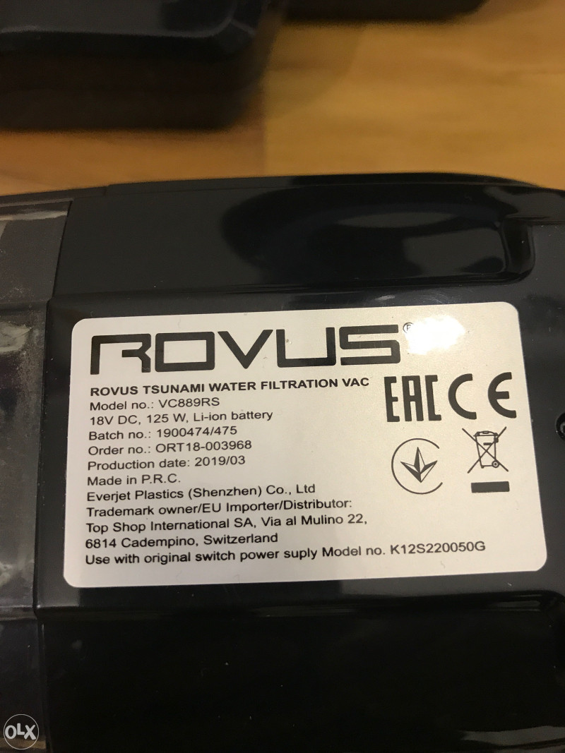 Usisivac rovus aqua filter bezicni 2in1 - Usisivači - OLX.ba