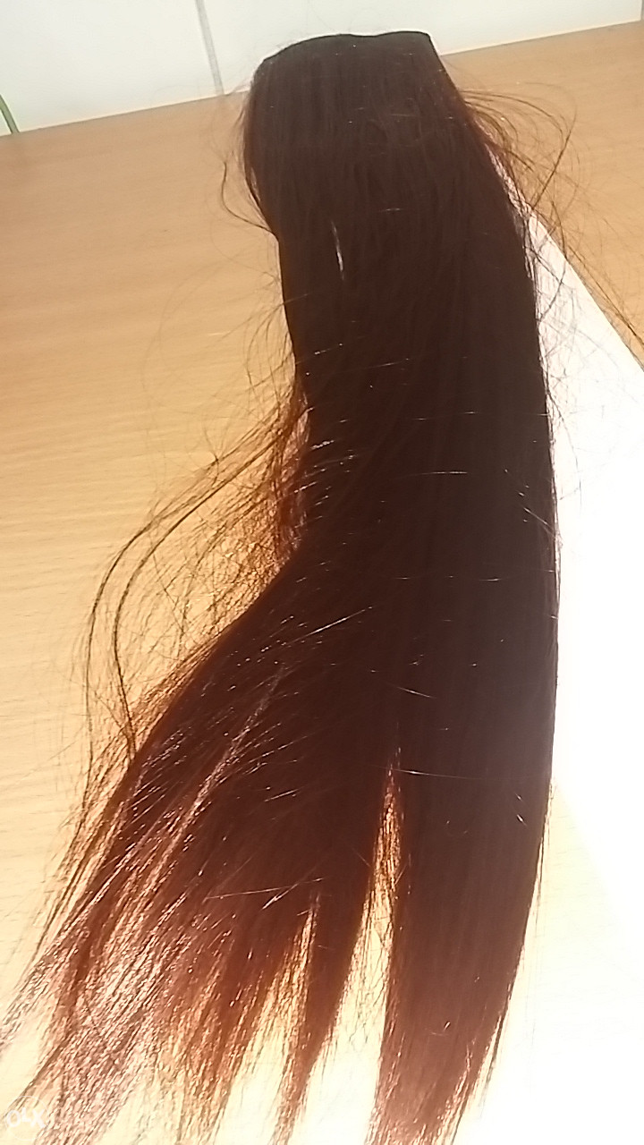 Klipse nadogradnje ekstenzije tamno crvena boja 60cm - Nadogradnje ...