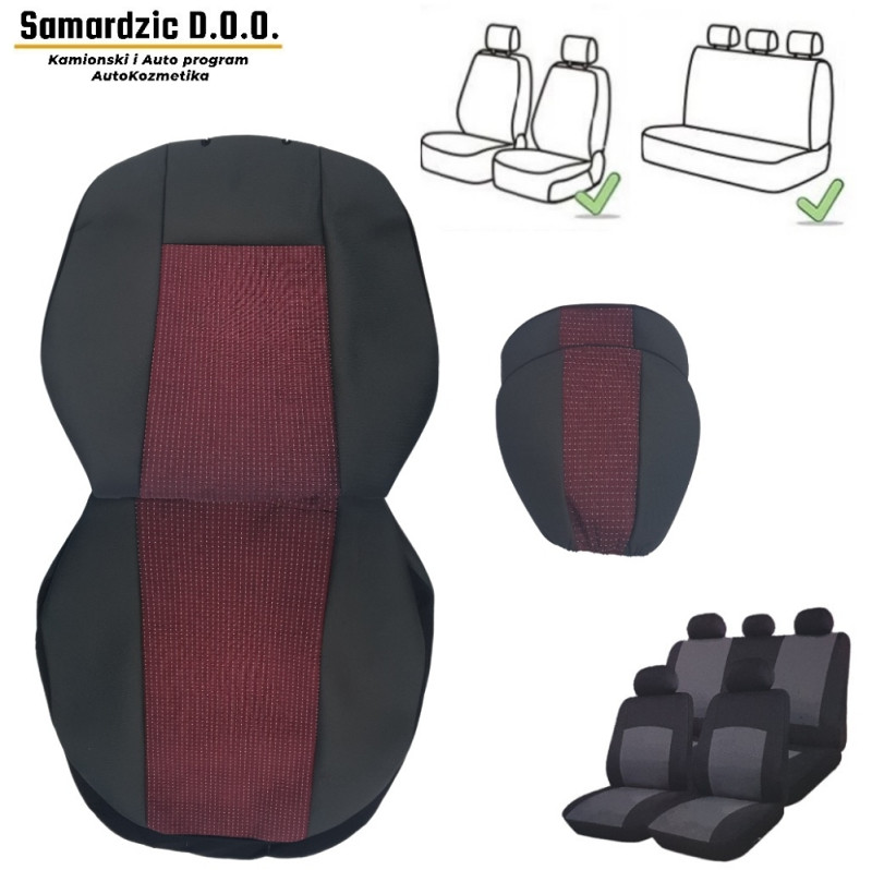 Set UNIVERZALNI auto presvlake - navlake za sjedista - Autopresvlake ...