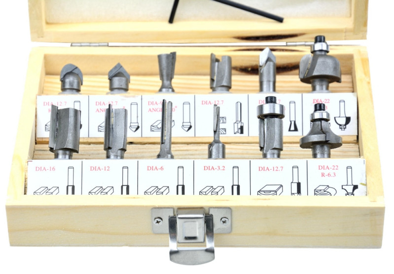 Set glodala za drvo ručni frezer - Kroneri/Glodala - OLX.ba