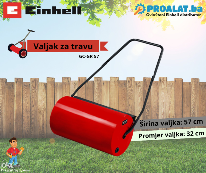 EINHELL Valjak za travu GC-GR 57 - Pribor i alat za vrt - OLX.ba
