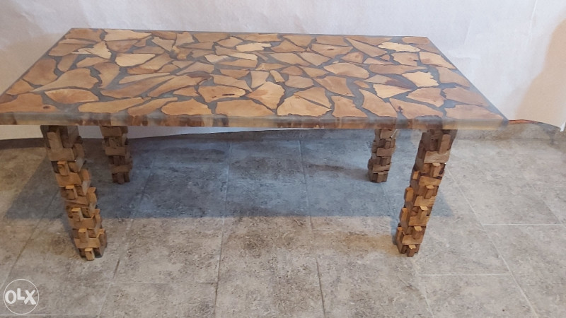 Sto epoxy RGB - Klupski stolovi - OLX.ba