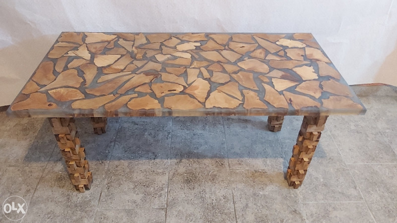 Sto epoxy RGB - Klupski stolovi - OLX.ba