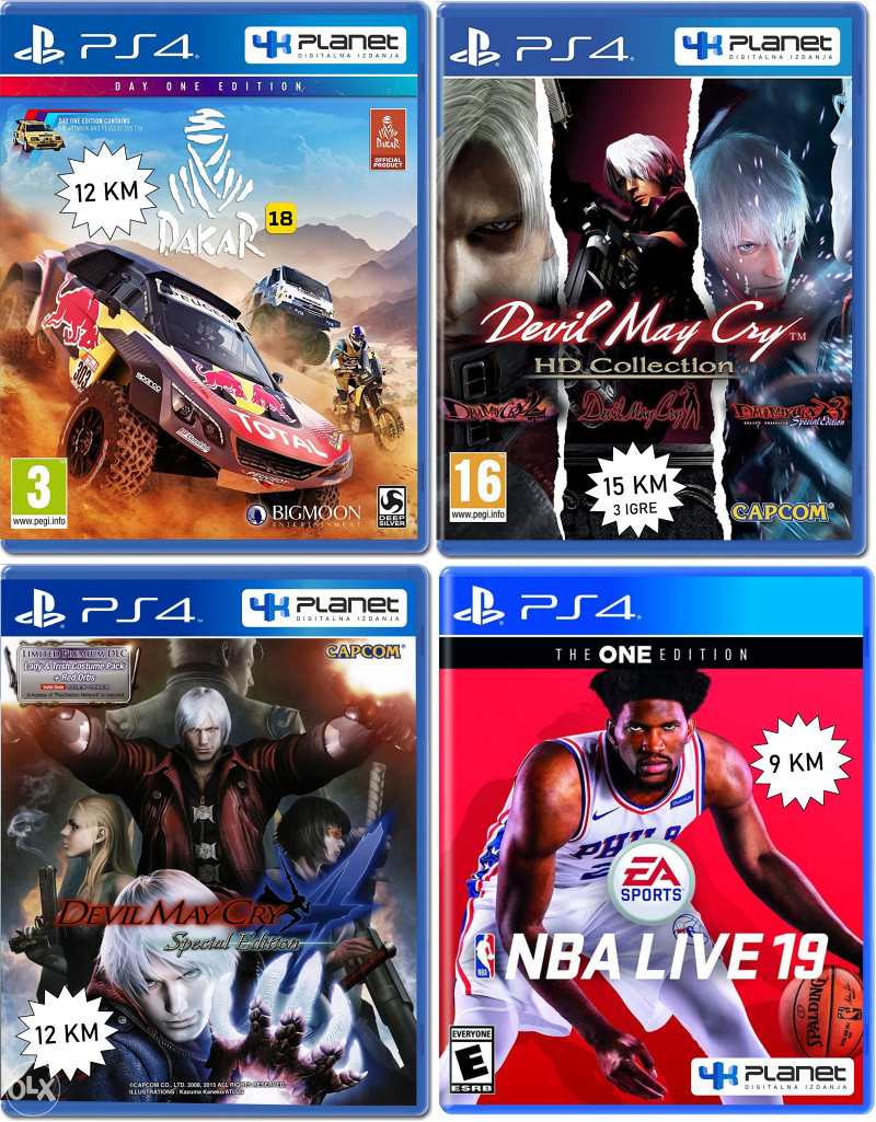 Ps4 igre (racun od 15 igara) - Igre - OLX.ba