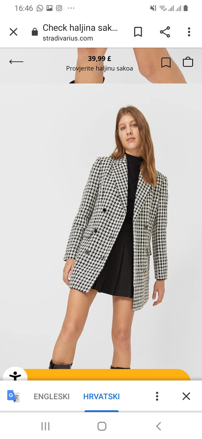 Stradivarius sako - Jakne kaputi i mantili za žene - OLX.ba