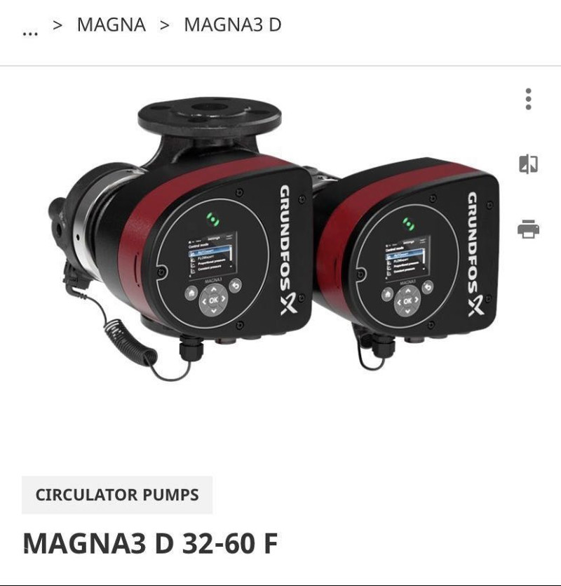 Grundfos Magna3D 32-60 F220 , cirkulaciona pumpa - Oprema za grijanje i ...