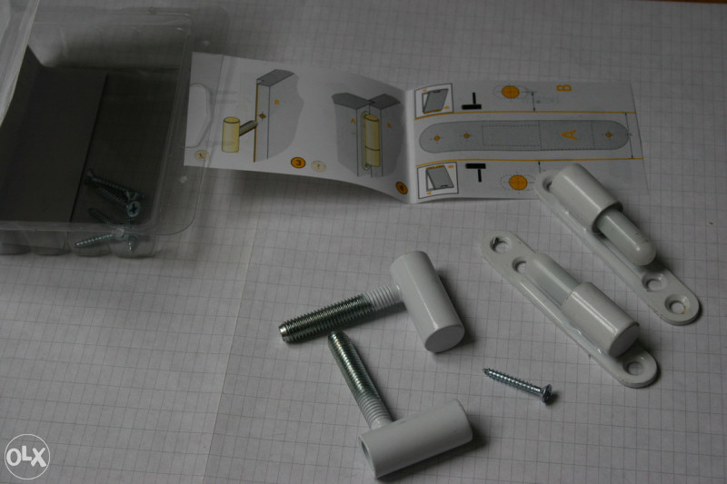 Metalne baglame bijele za vrata. Dimenzije na slikama - Ostalo - OLX.ba