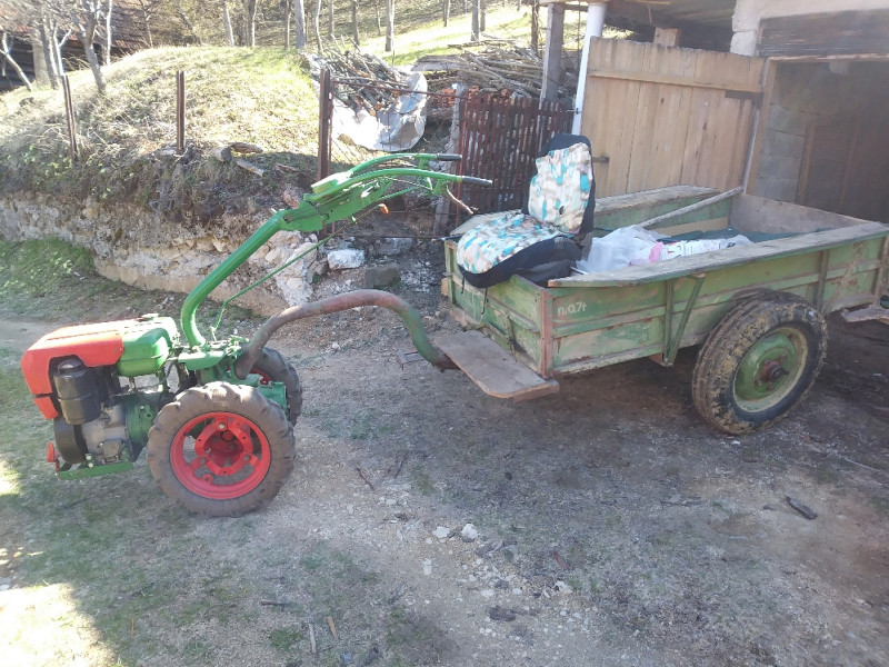 Prikolica za motokultivator IMT 509 - Traktorske prikolice - OLX.ba