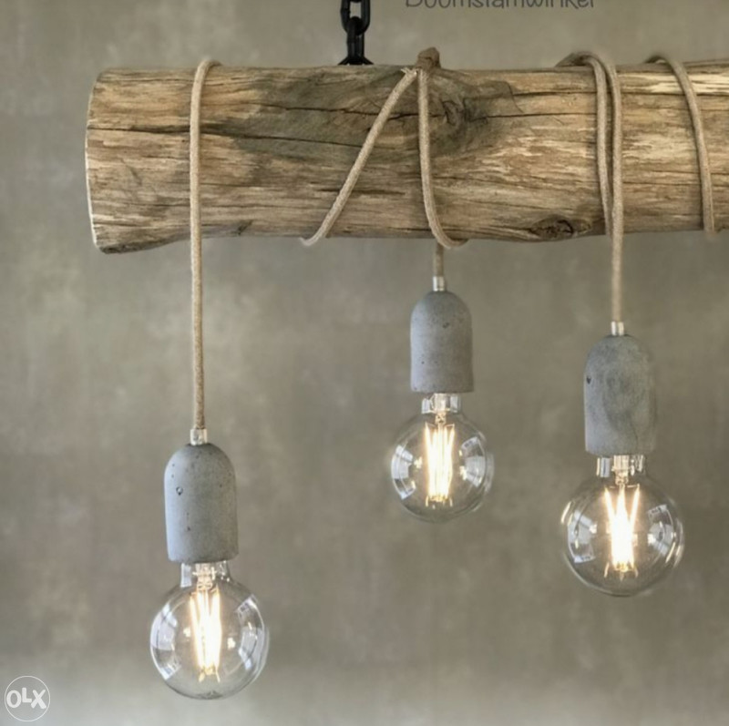 Viseći luster, ručni rad, rustik - Lusteri i fenjeri - OLX.ba